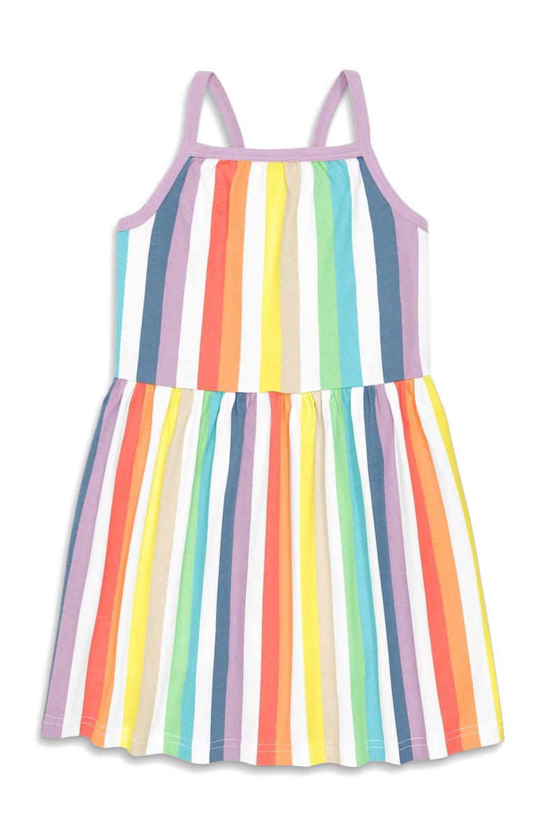 Primary Kids Picnic Dress In Rainbow Patterns | Nordstrom