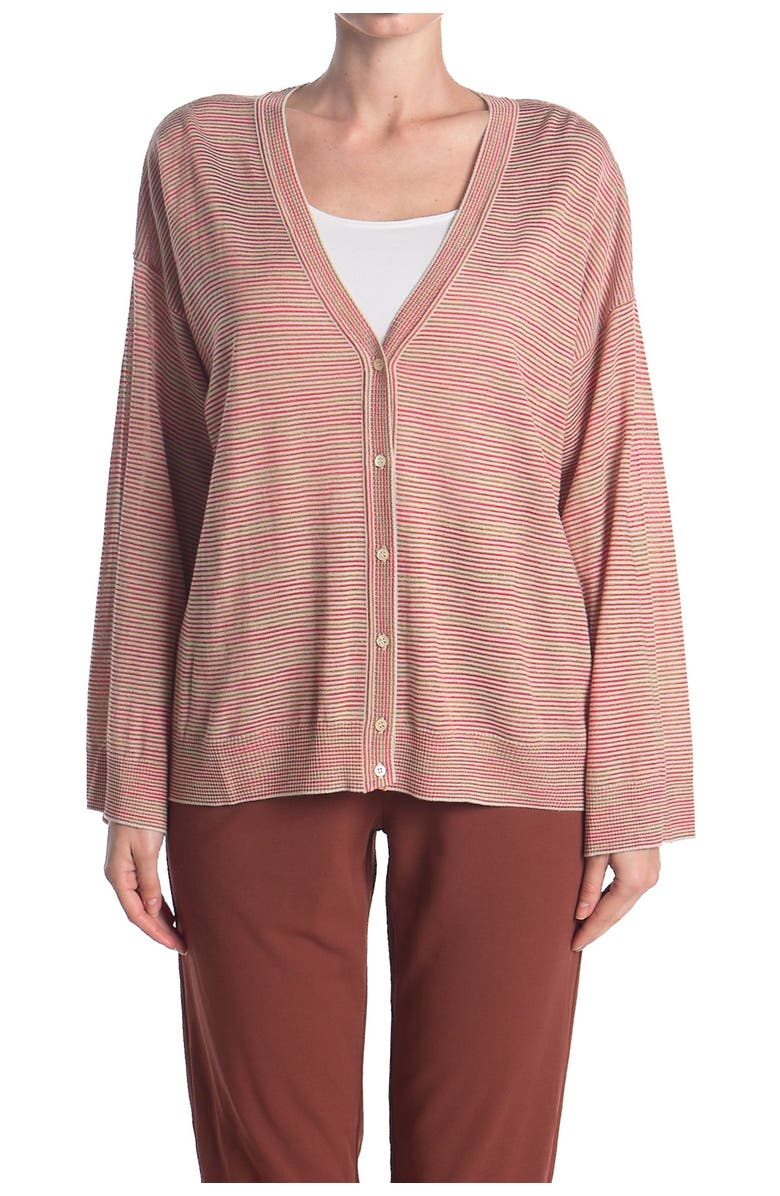 M Missoni Space Dye Print Wool Blend Cardigan | Nordstromrack