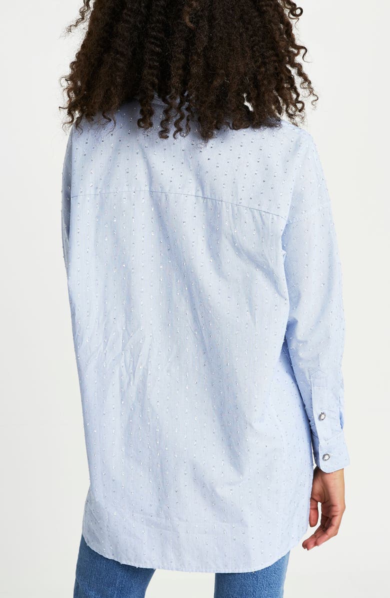 River Island Oversize Button-Up Shirt | Nordstromrack
