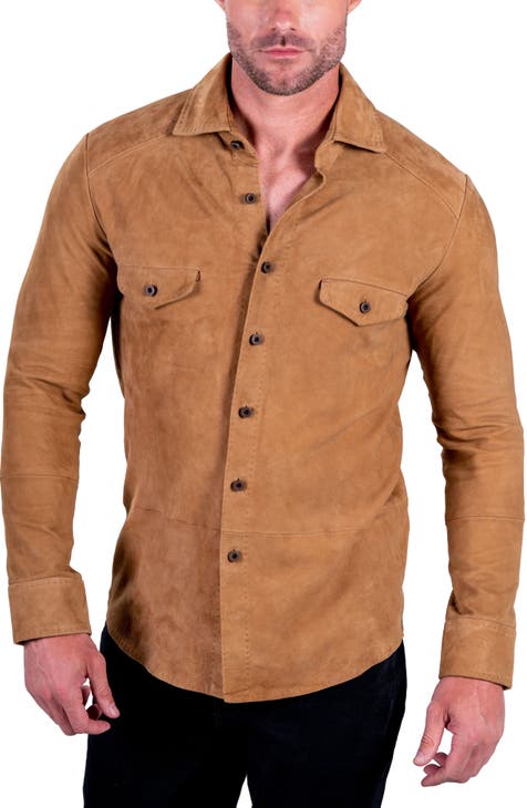 Men's Suede Shirts | Nordstrom