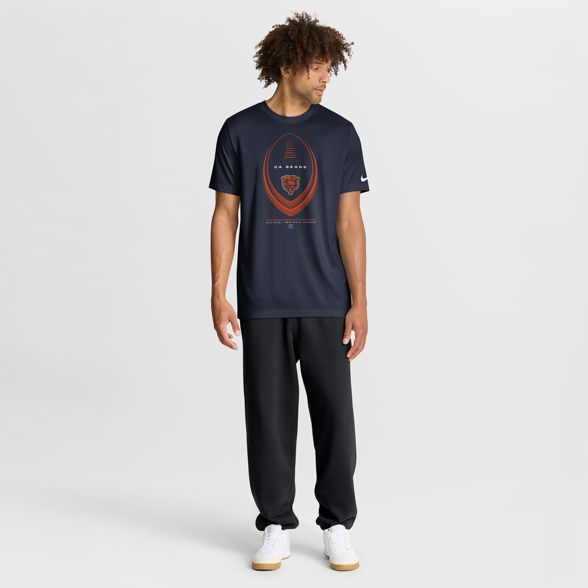 Nike Men's Nike Navy Chicago Bears Legend Icon Dri-FIT T-Shirt (Men ...