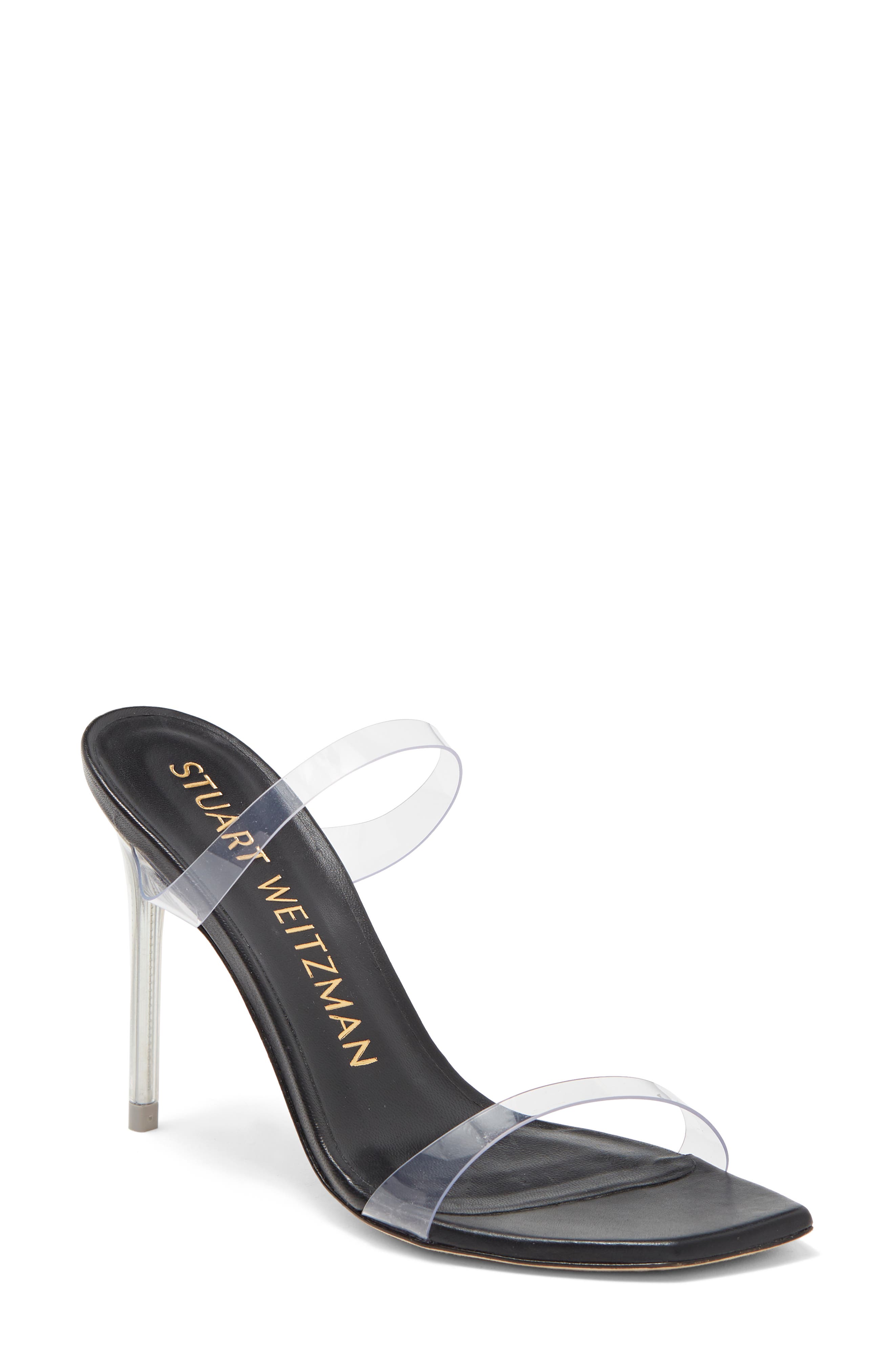 Stuart Weitzman Aleena Lucite Heeled Sandal (Women) | Nordstromrack