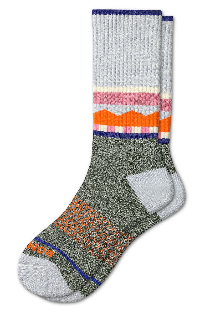 Bombas Marl Summit Fair Isle Crew Socks | Nordstrom