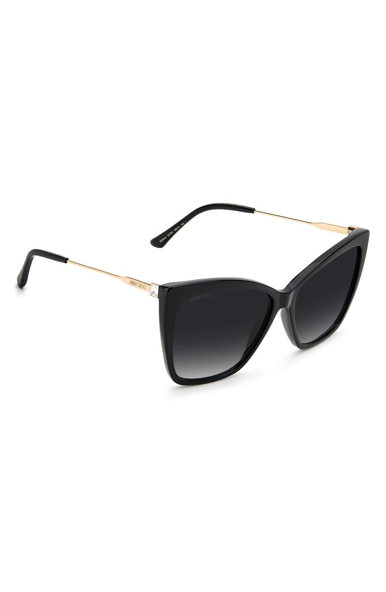 Jimmy Choo 58mm Seba Cat Eye Sunglasses | Nordstromrack