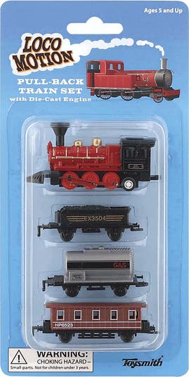 Toysmith Mini Pullback Train Set | Nordstrom