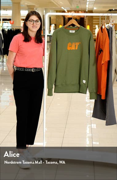 CAT WWR Destructured Logo Sweatshirt | Nordstromrack