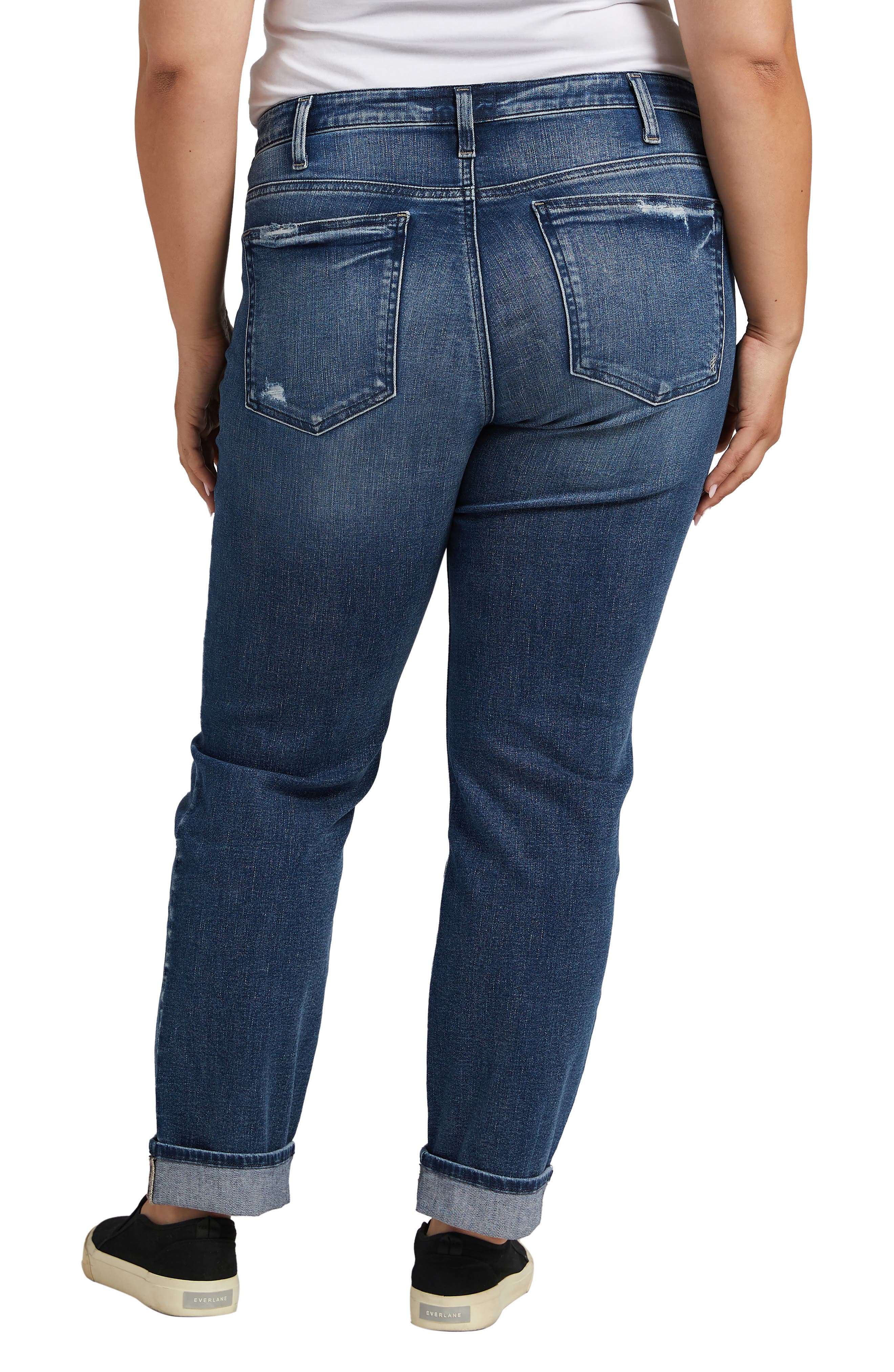 Silver Jeans Co. Beau Slim Straight Leg Ankle Jeans | Nordstrom
