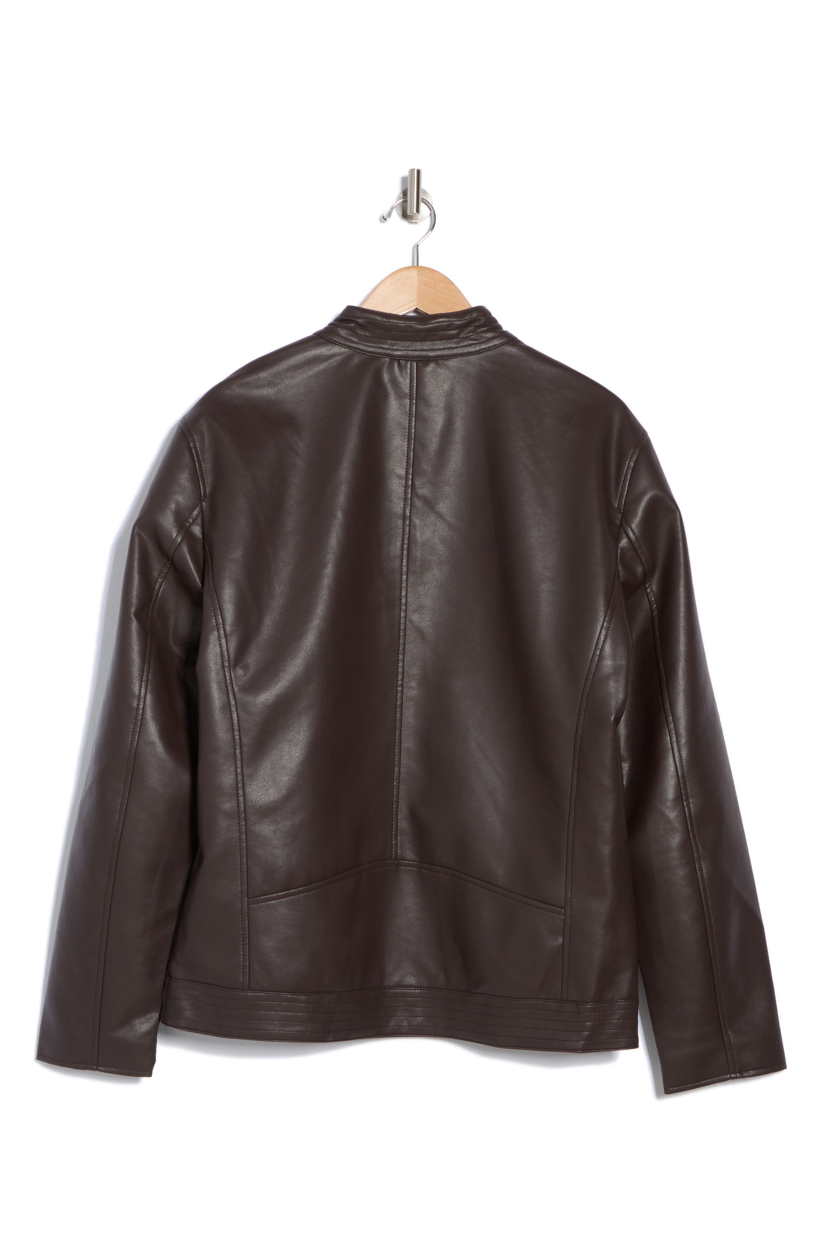 Slate & Stone Faux Leather Racer Jacket | Nordstromrack
