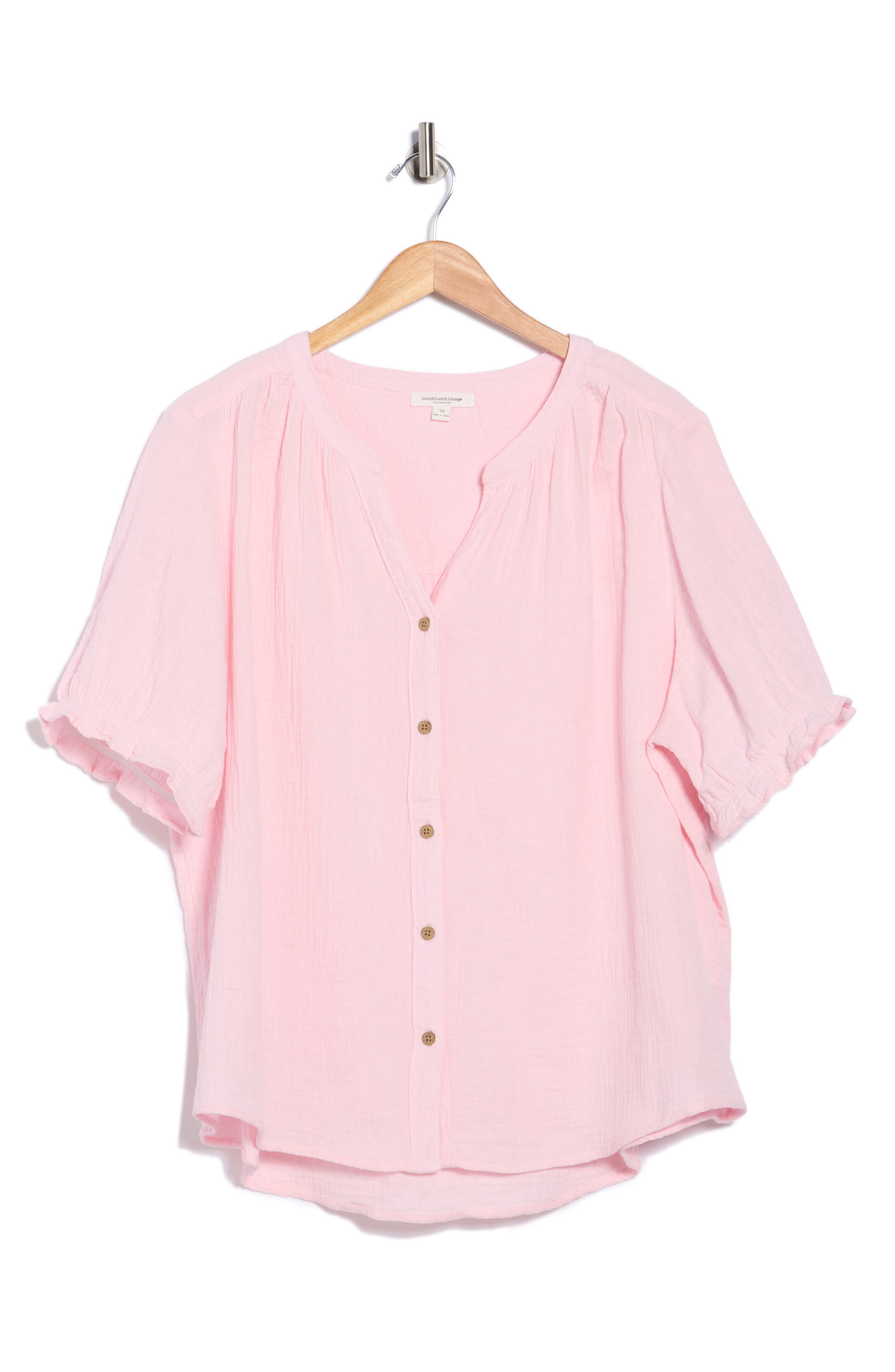 Jemma Cotton Gauze Button-Up Shirt (Women) | Nordstromrack