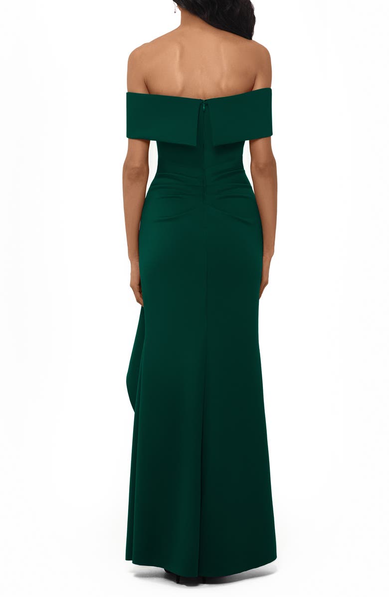 Xscape Evenings Xscape Off the Shoulder Ruffle Gown | Nordstrom
