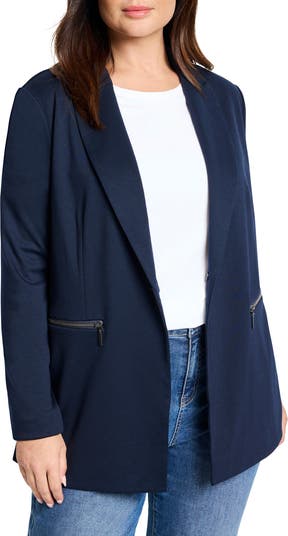 NIC+ZOE Zip Pocket Ponte Jacket | Nordstrom