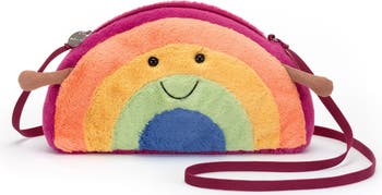 Jellycat Kids' Amusable Rainbow Plush Crossbody Bag | Nordstrom