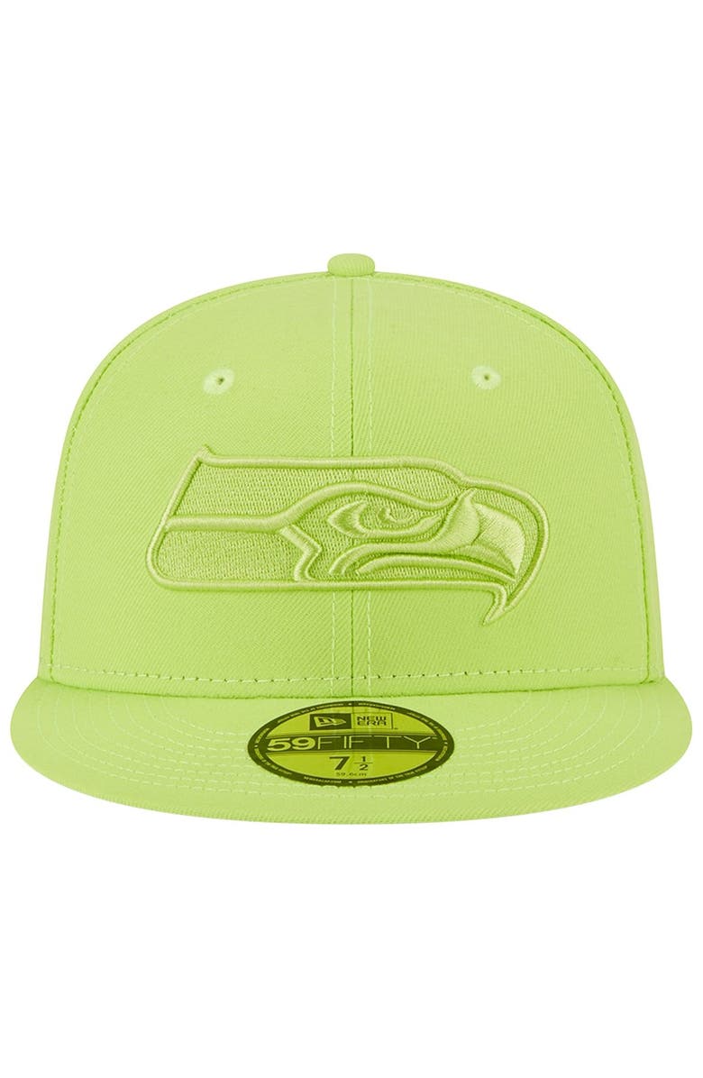 New Era Men's New Era Neon Green Seattle Seahawks Color Pack Brights ...