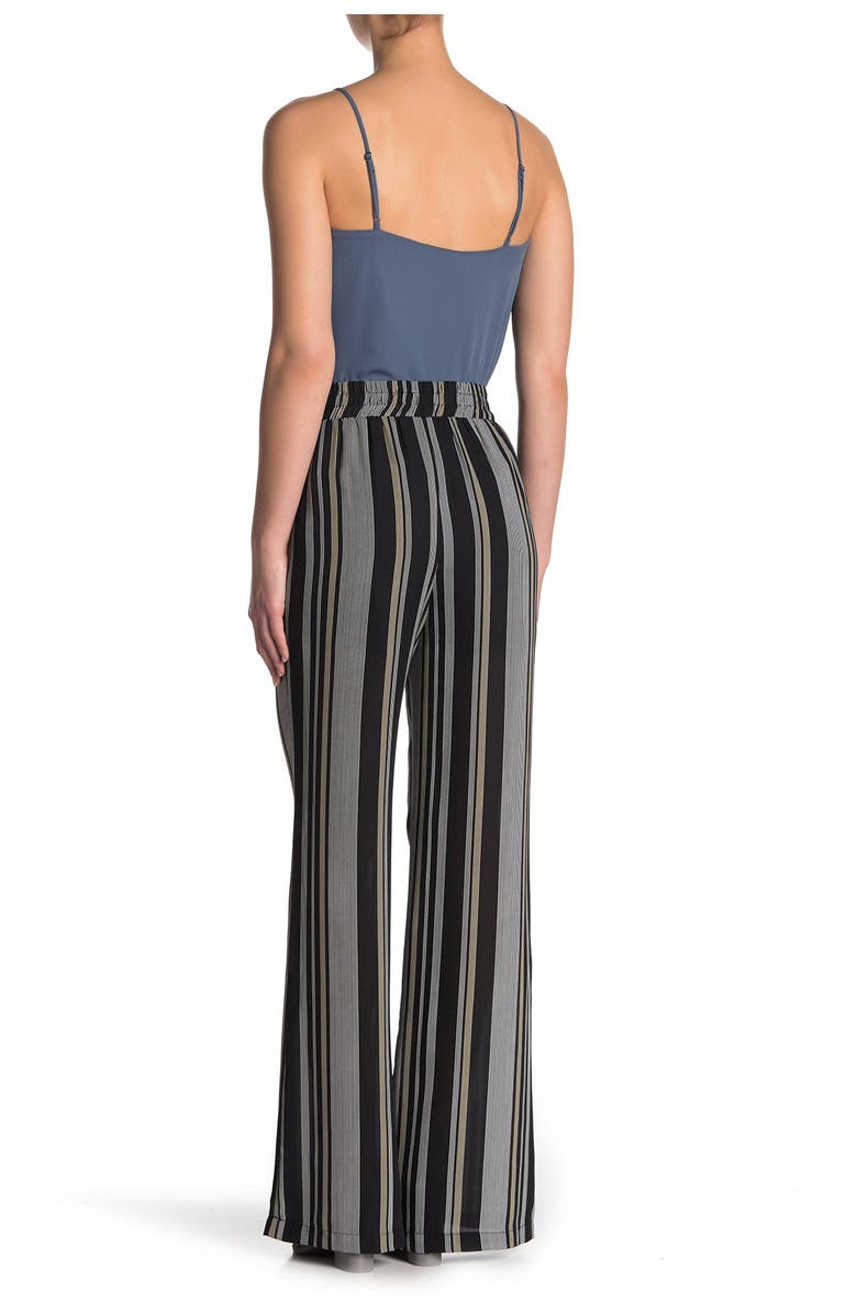 Socialite Striped High Waisted Wide Leg Pants | Nordstromrack