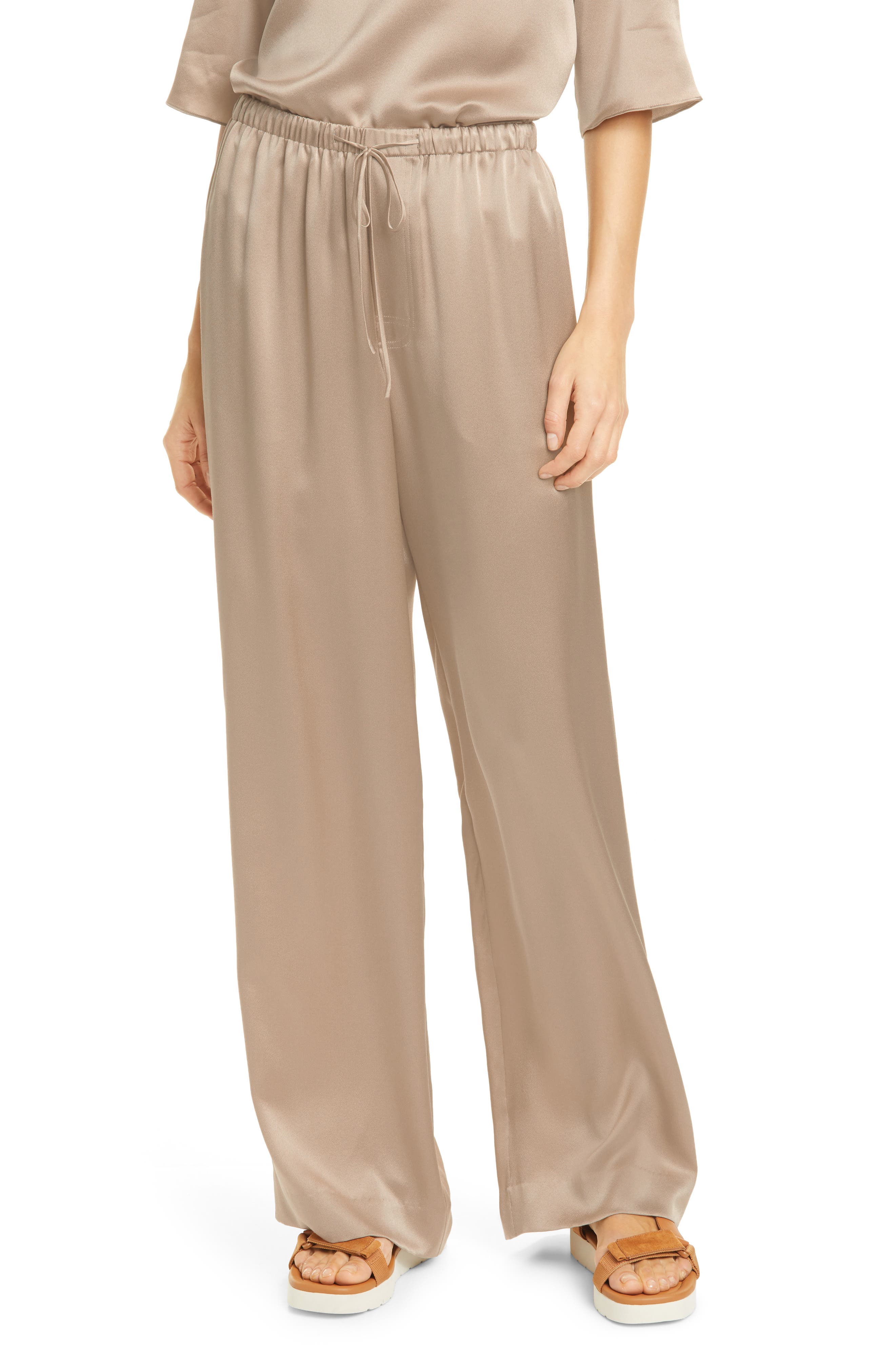 Vince Silk Drawstring Pants | Nordstrom