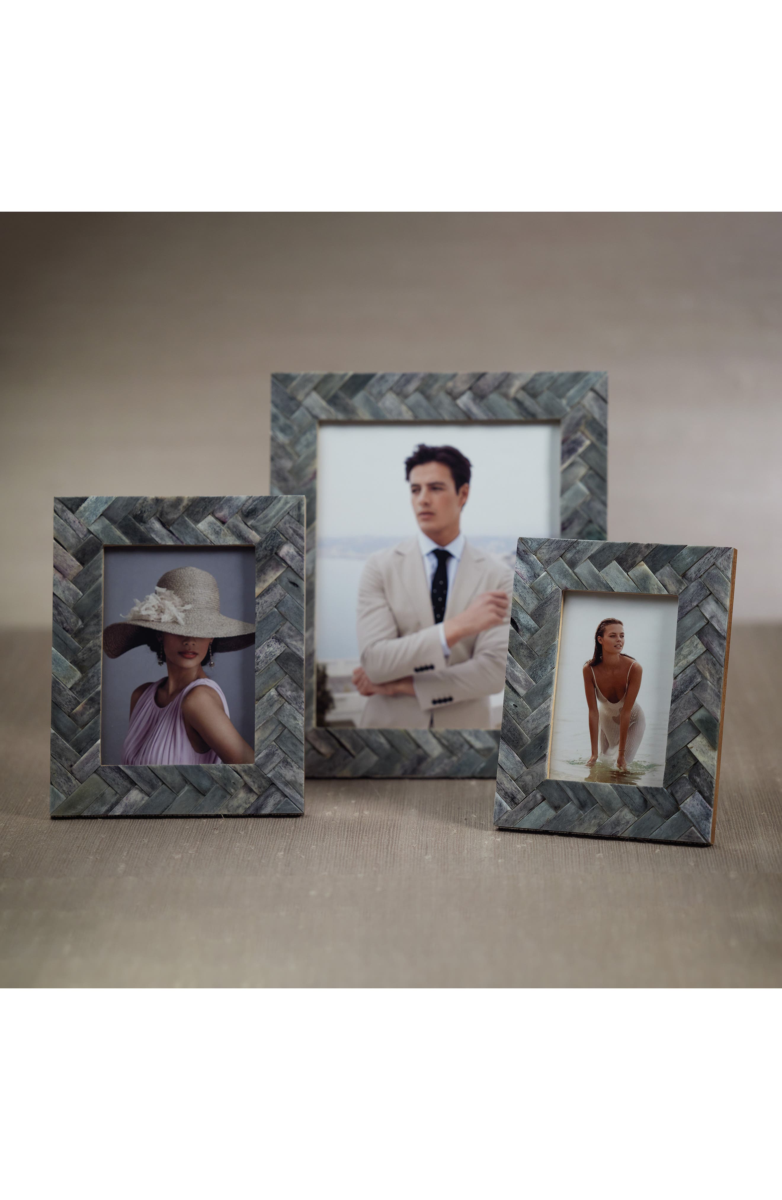 Zodax Bengkula Herringbone Bone Braid Photo Frame | Nordstromrack