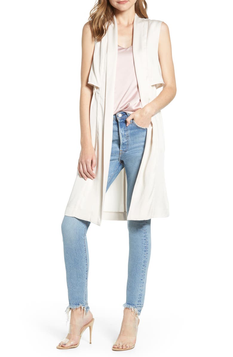 cupcakes and cashmere Stacy Long Vest | Nordstromrack