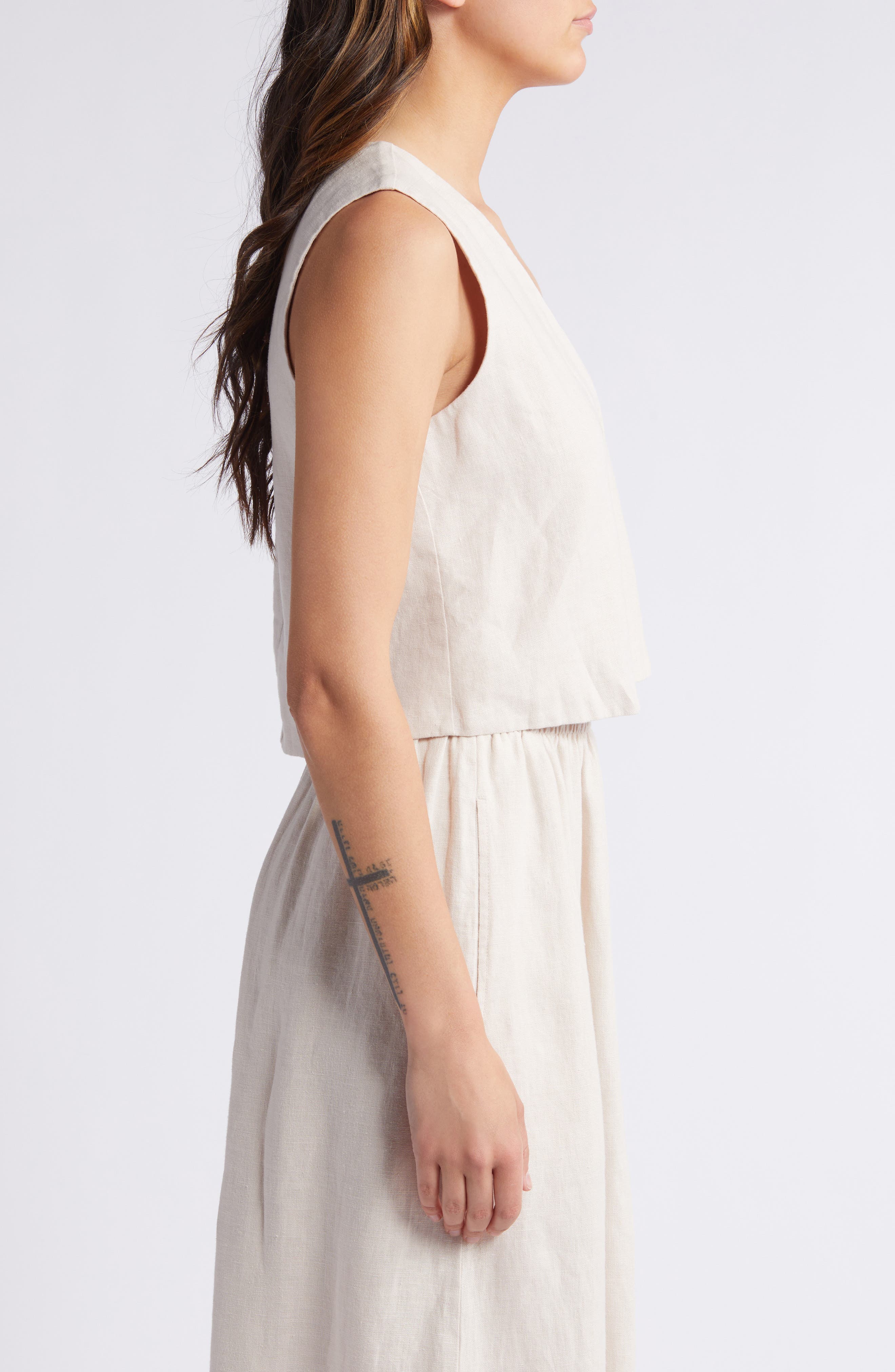 XÍRENA Vida Linen Vest | Nordstromrack
