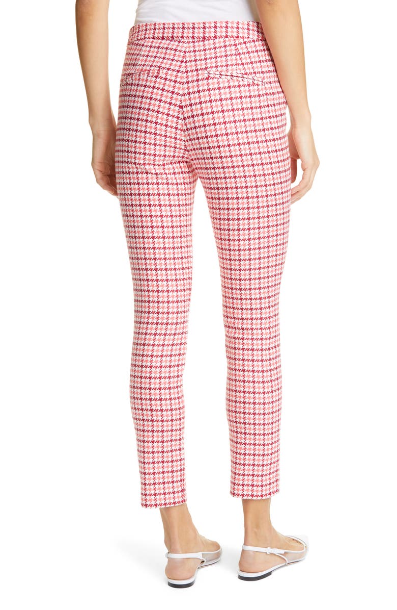 Adam Lippes Houndstooth Jacquard Crop Cigarette Pants | Nordstromrack