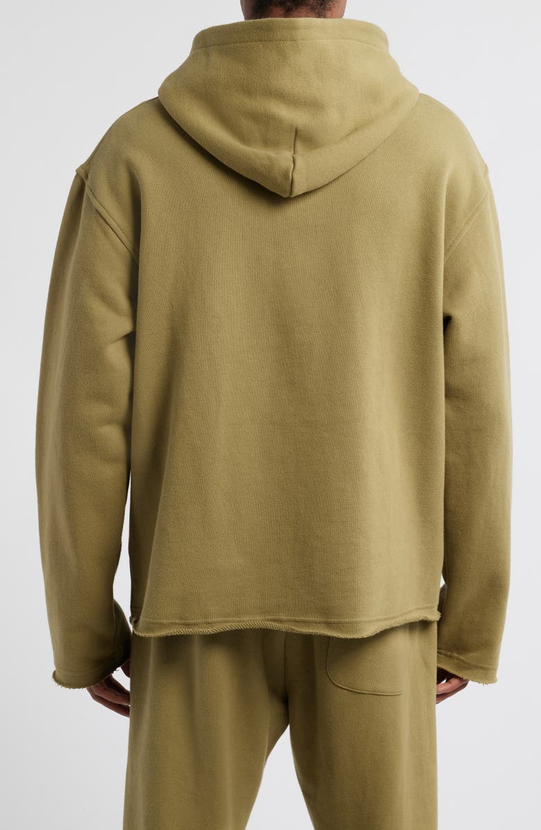 HONOR THE GIFT Oversize Raw Hem Logo Hoodie | Nordstromrack