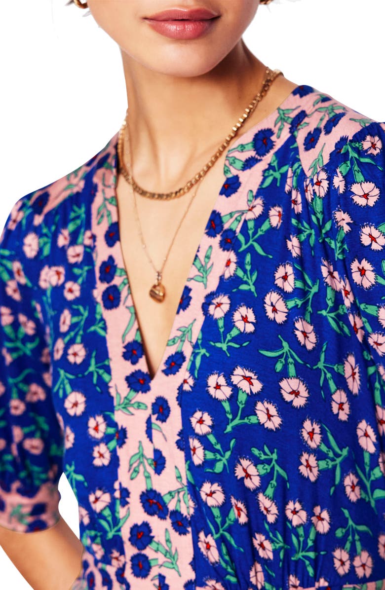 Boden Lila Floral Print A-Line Dress | Nordstrom