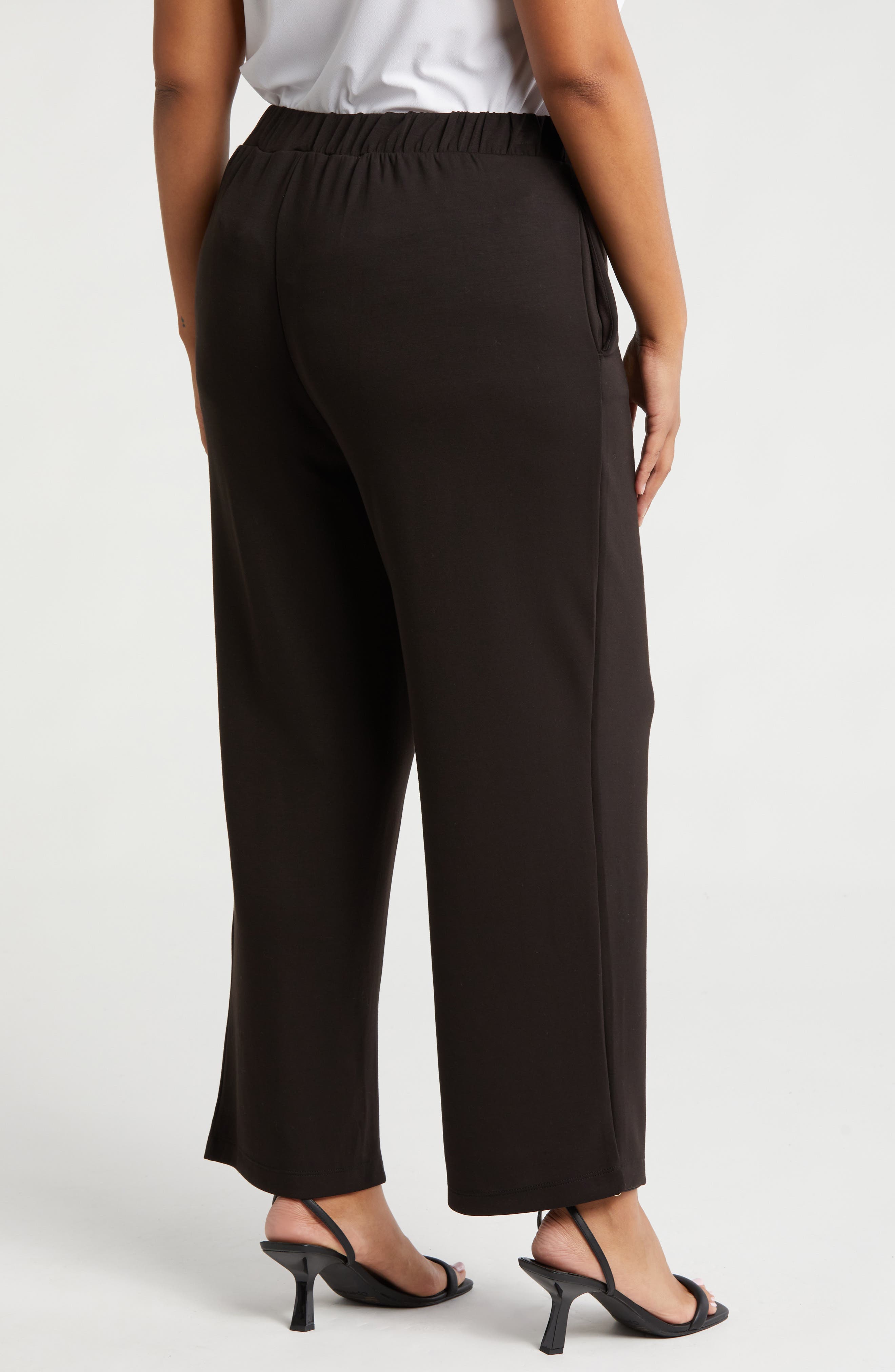 T Tahari Scuba Wide Leg Pants | Nordstromrack