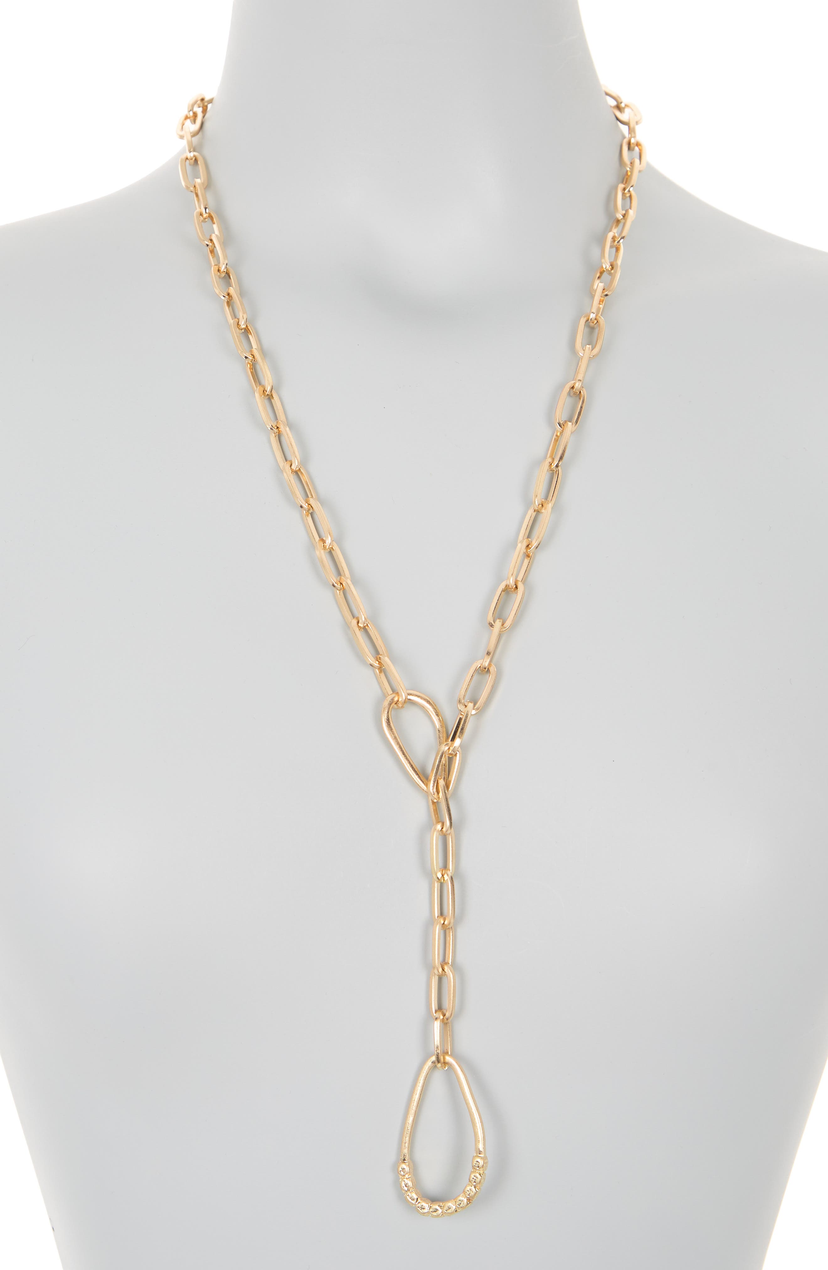 Melrose and Market Chain Link Y-Necklace | Nordstromrack