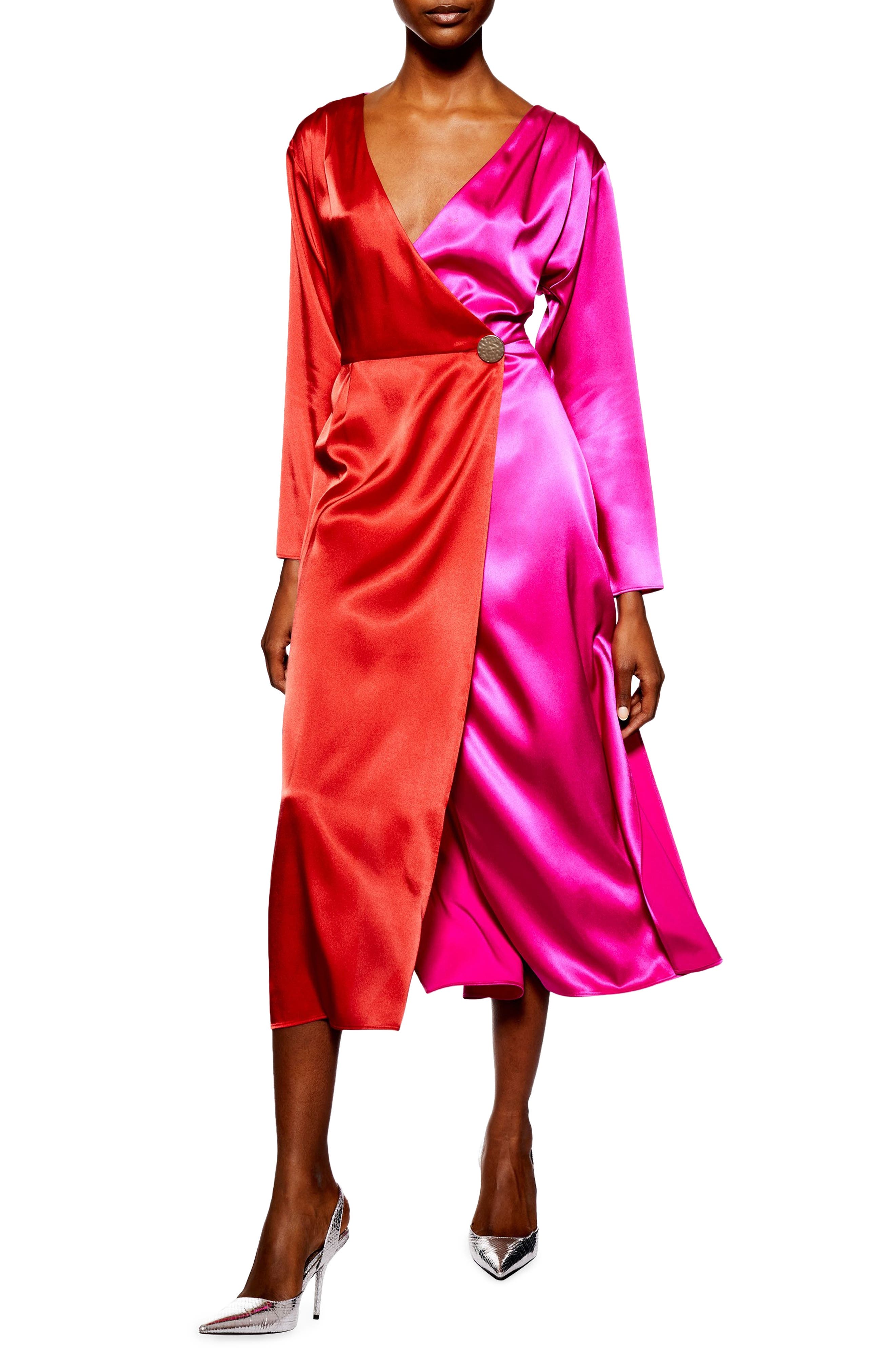 Topshop Colorblock Dress | Nordstromrack
