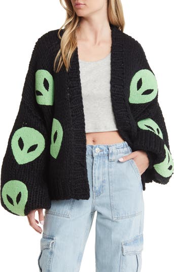 Dressed in Lala Visionary Alien Cardigan | Nordstrom