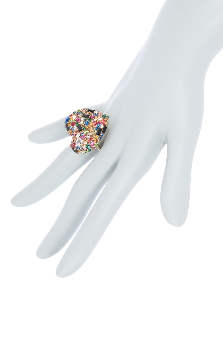 Valentino Garavani VALENTINO Jeweled Heart Cocktail Ring | Nordstromrack