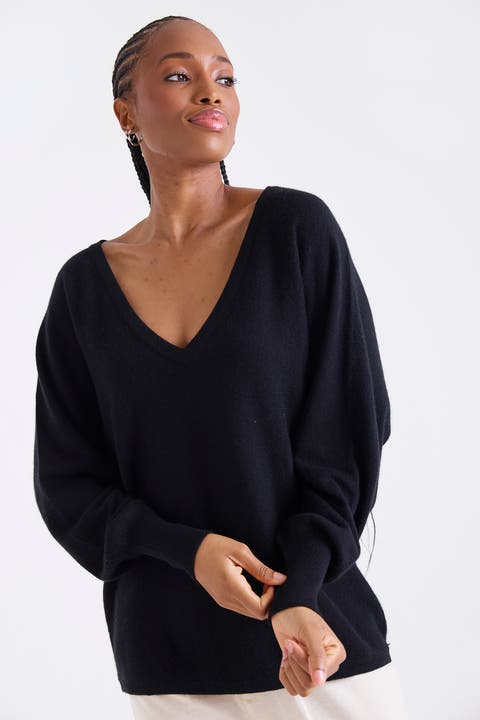 Women's Black Cashmere Sweaters | Nordstrom