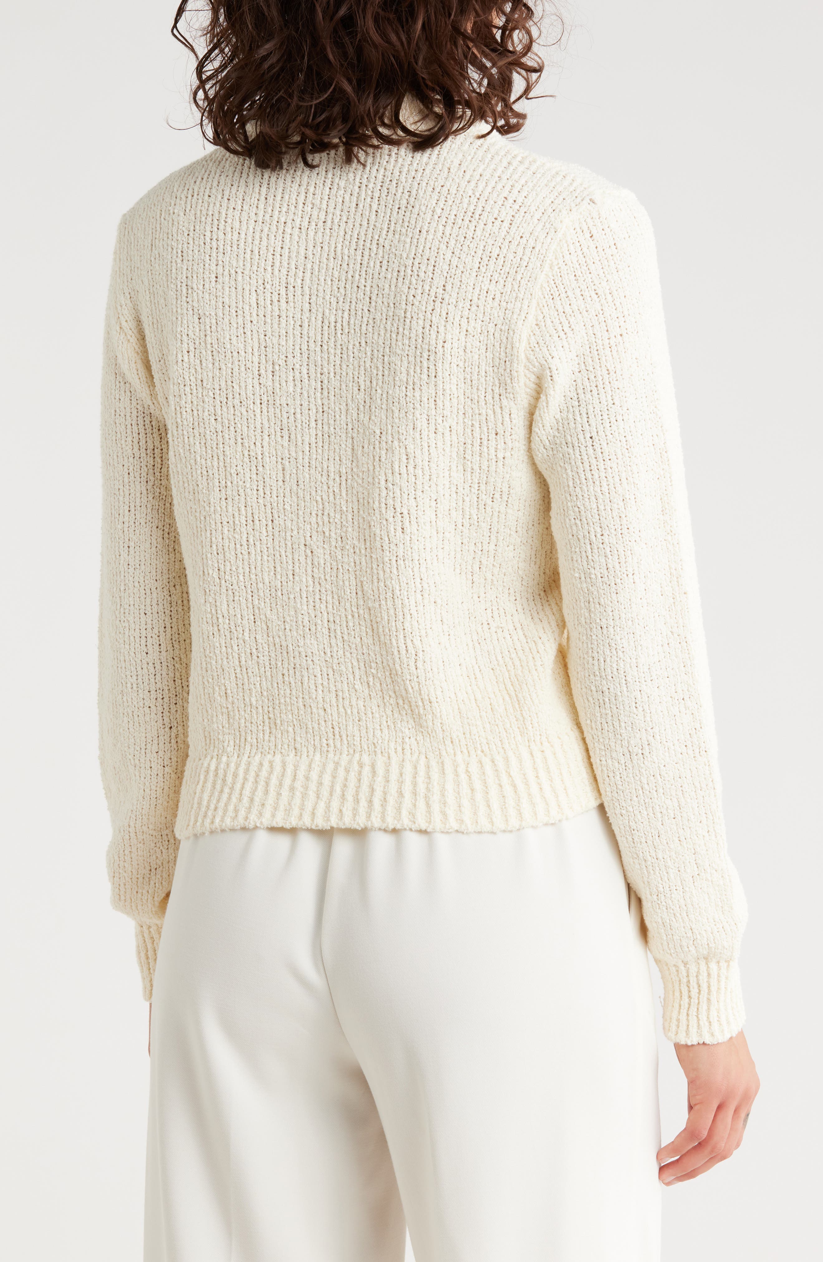Calvin Klein Open Stitch Cotton Blend Cardigan | Nordstromrack
