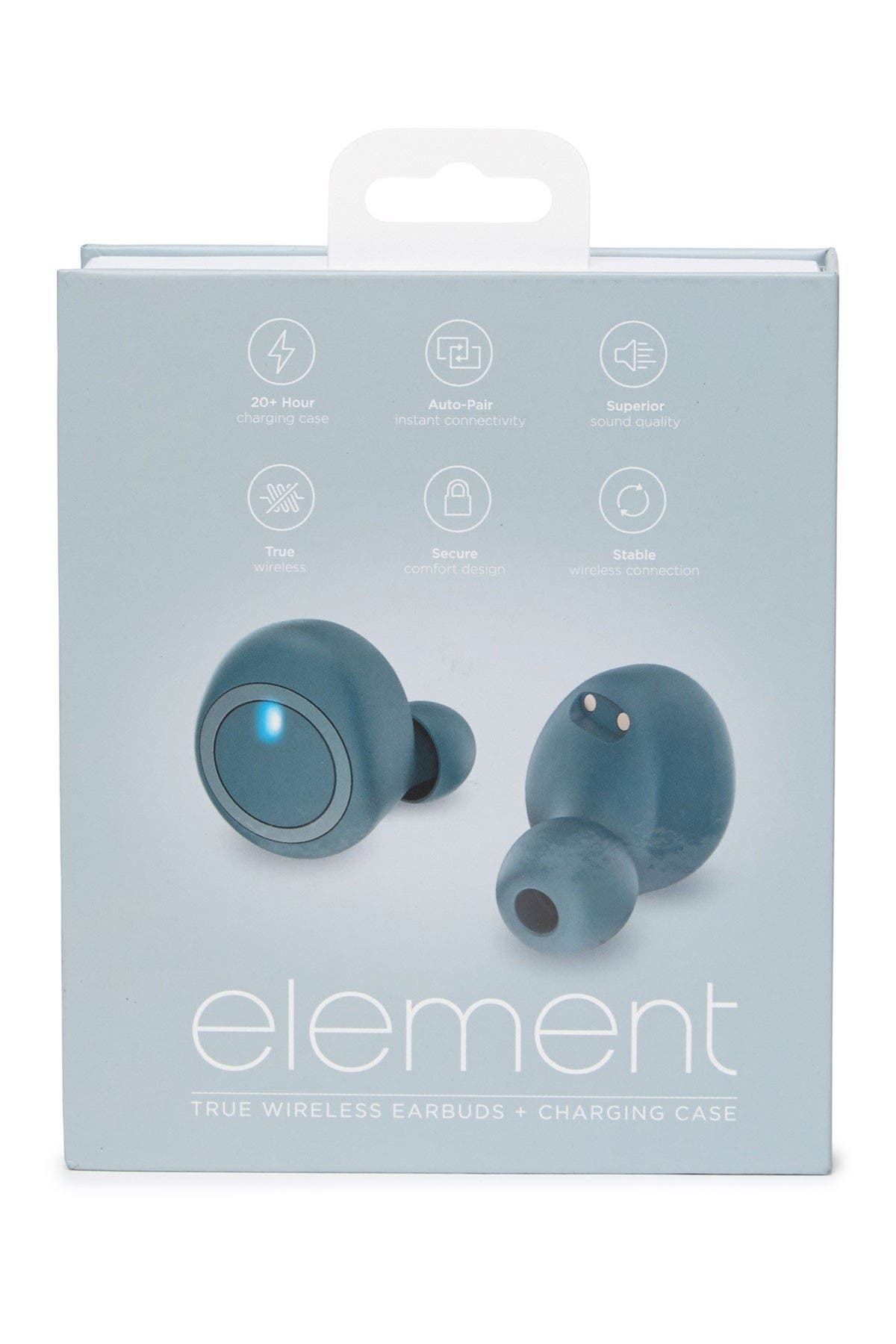 MERKURY True Wireless Earbuds & Charging Case - Blue | Nordstromrack