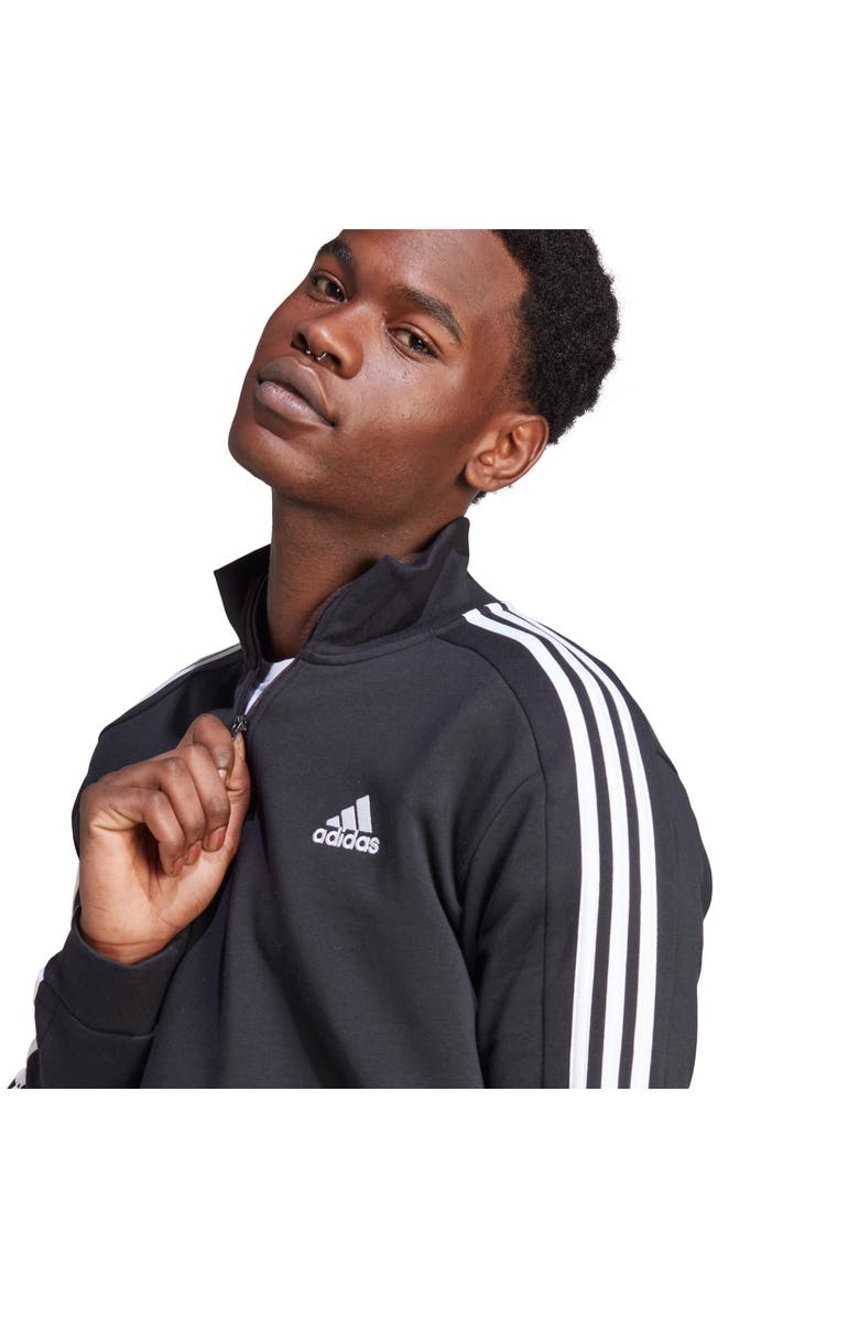 adidas Quarter Zip Fleece Sweatshirt | Nordstromrack
