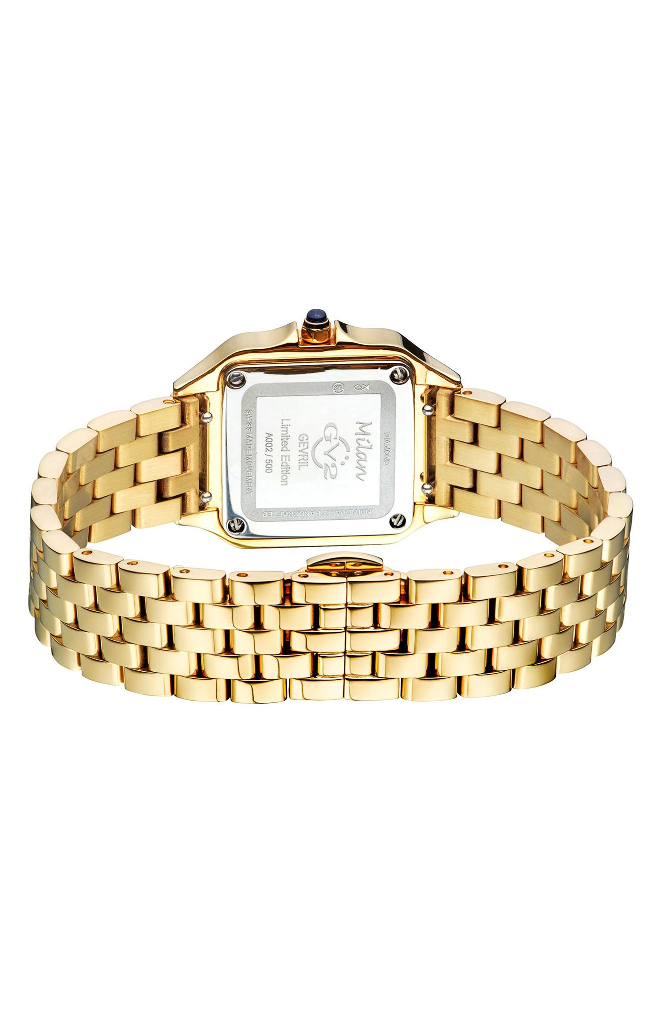 GV2 Women's Milan Diamond Dial Bracelet Watch, 27.5mm | Nordstromrack