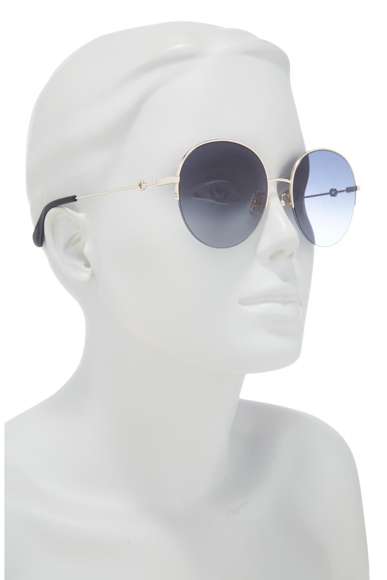 elliana 59mm gradient round sunglasses (Women) | Nordstromrack