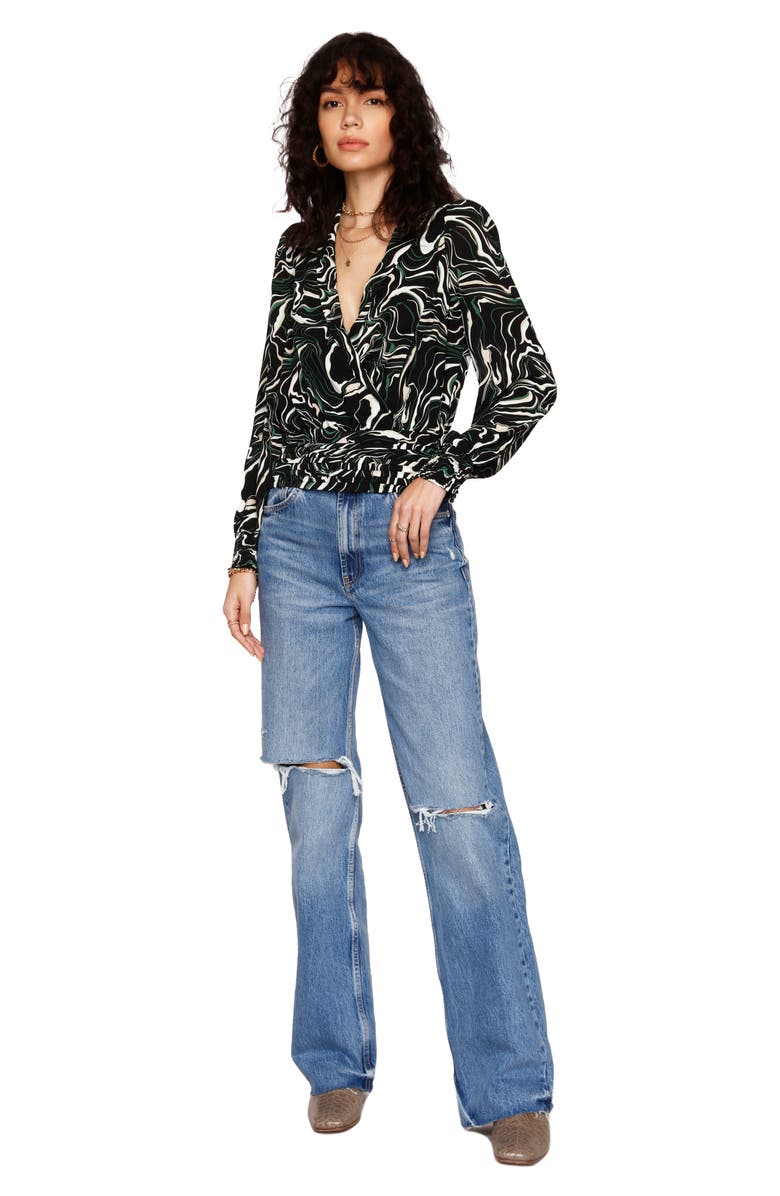 Heartloom Rosi Long Sleeve Wrap Top | Nordstromrack