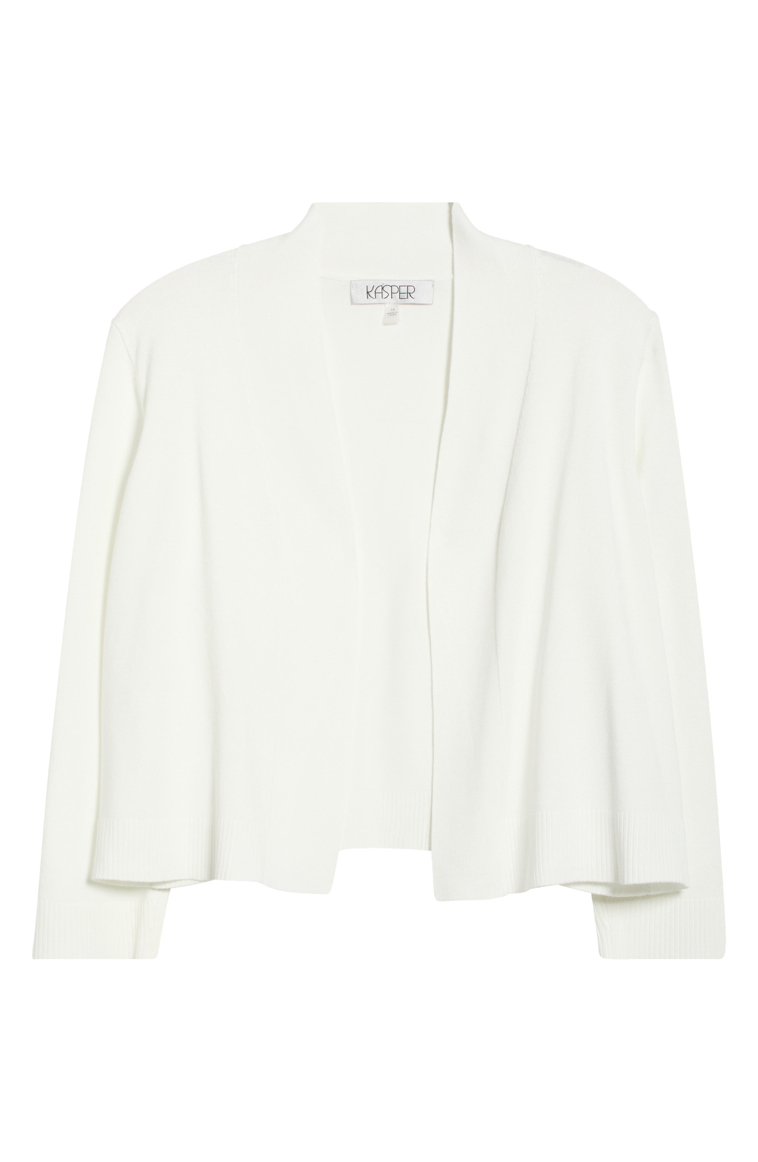 KASPER Kissing Front Crop Shrug | Nordstrom