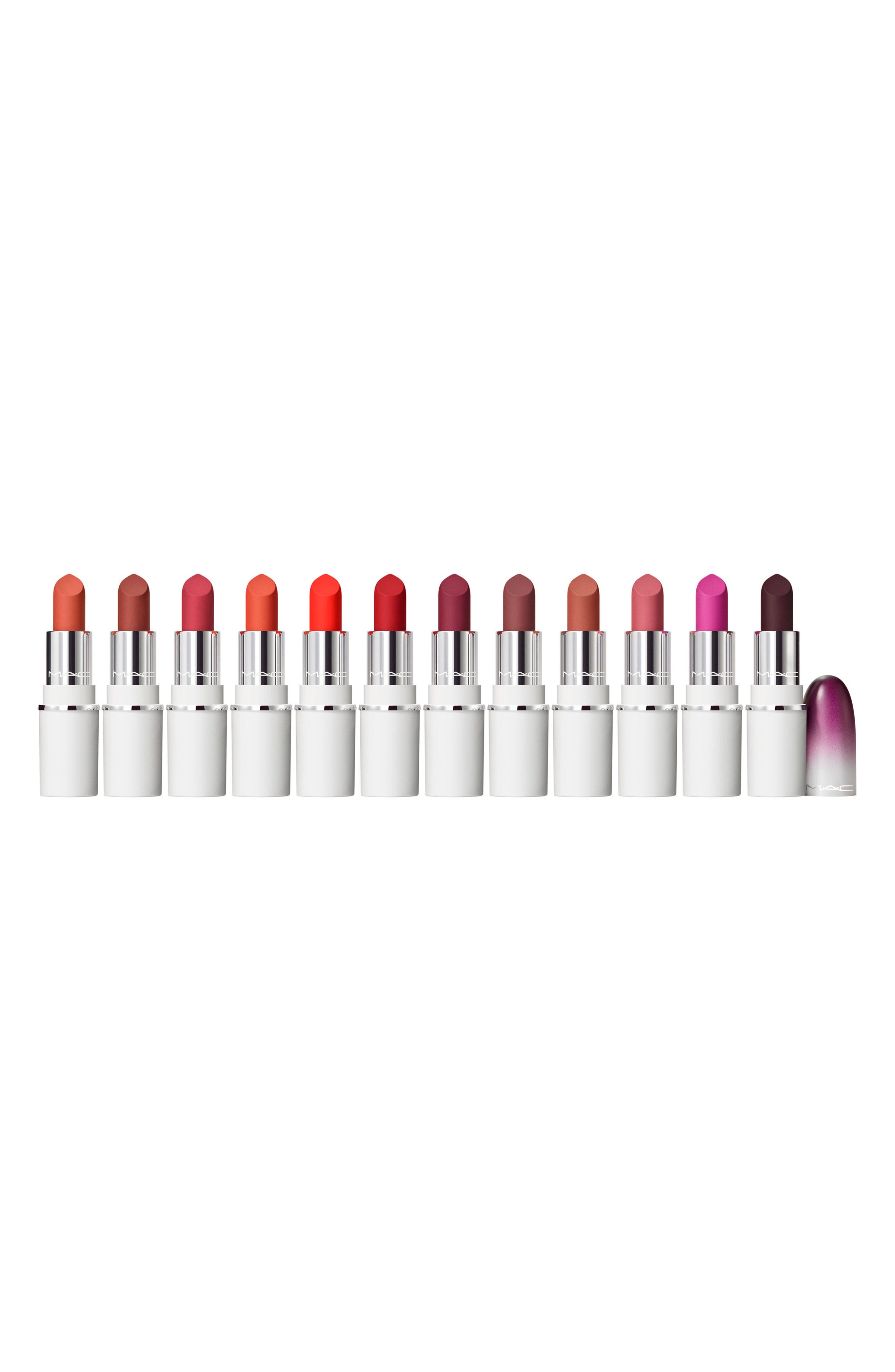 MAC Cosmetics Lips By The Dozen Mini Lipstick Set $180 Value | Nordstrom