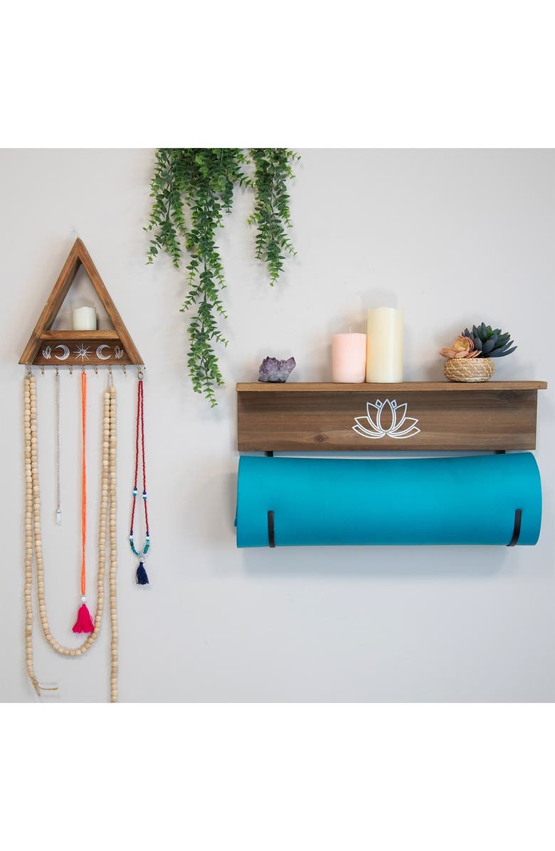 STRATTON HOME DECOR Yoga Mat Holder Wall Shelf | Nordstromrack