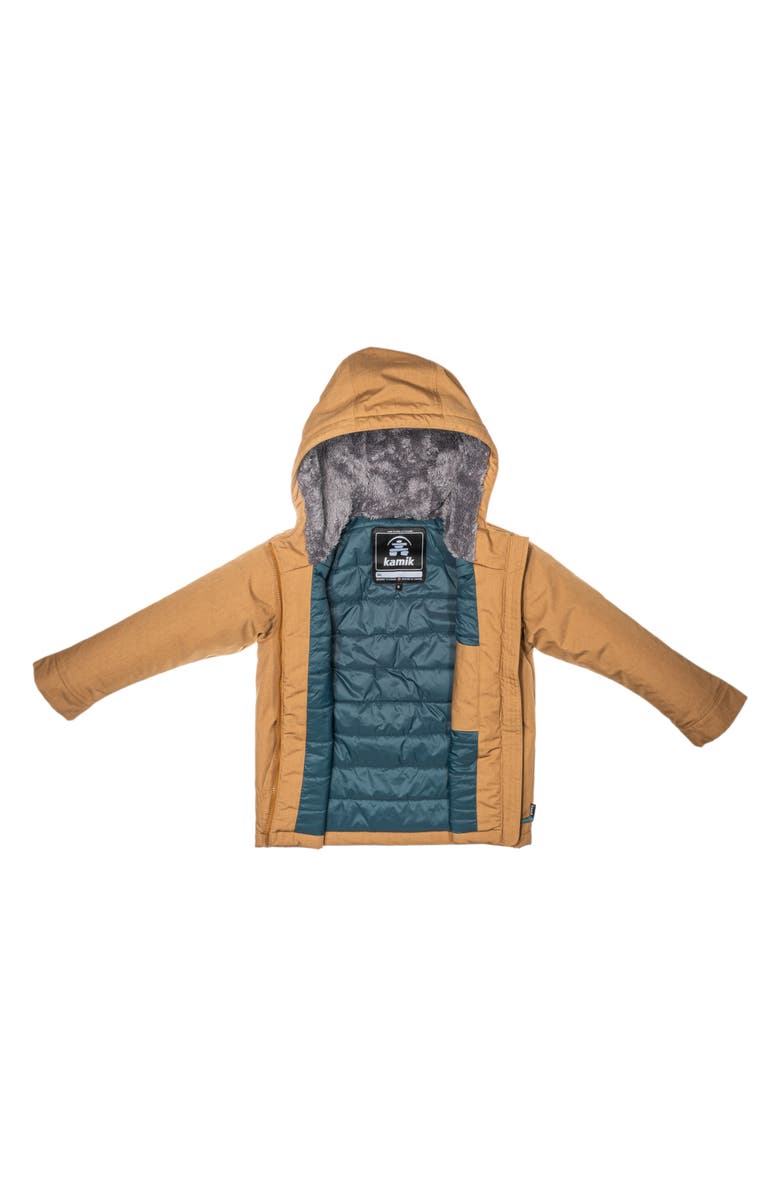Kamik Kids' Koa Faux Fur Lined Hooded Jacket | Nordstromrack