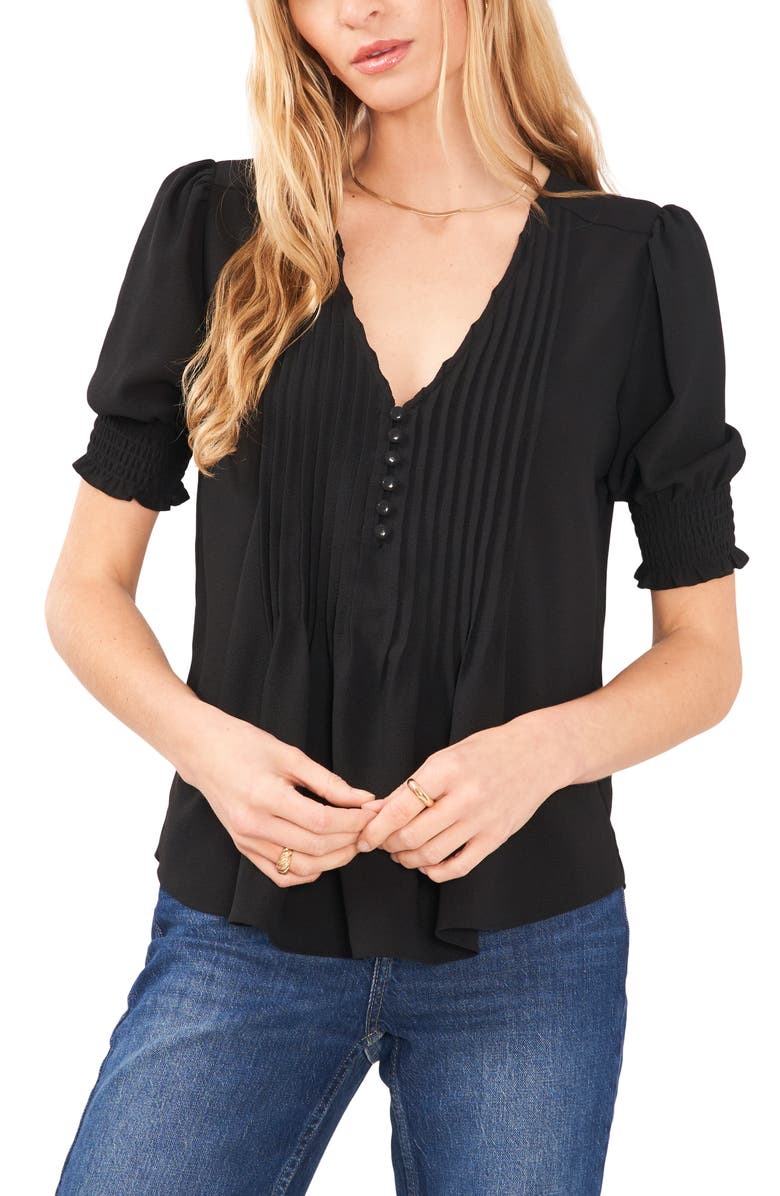 1.STATE Pleated Bib Top | Nordstrom