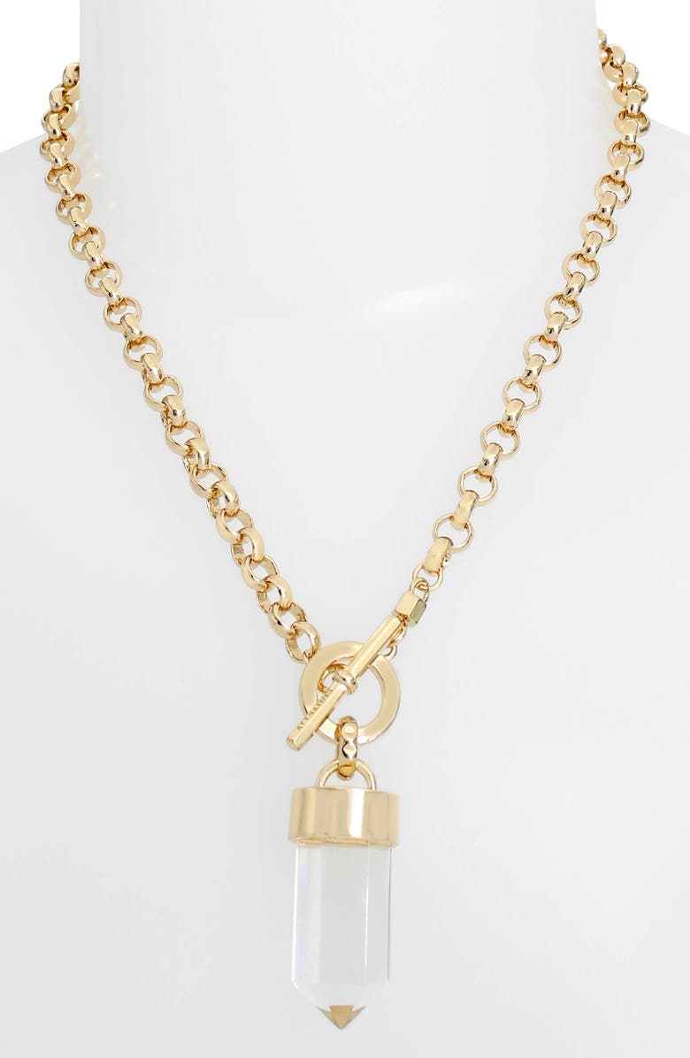 AllSaints Resin Crystal Choker Necklace | Nordstromrack