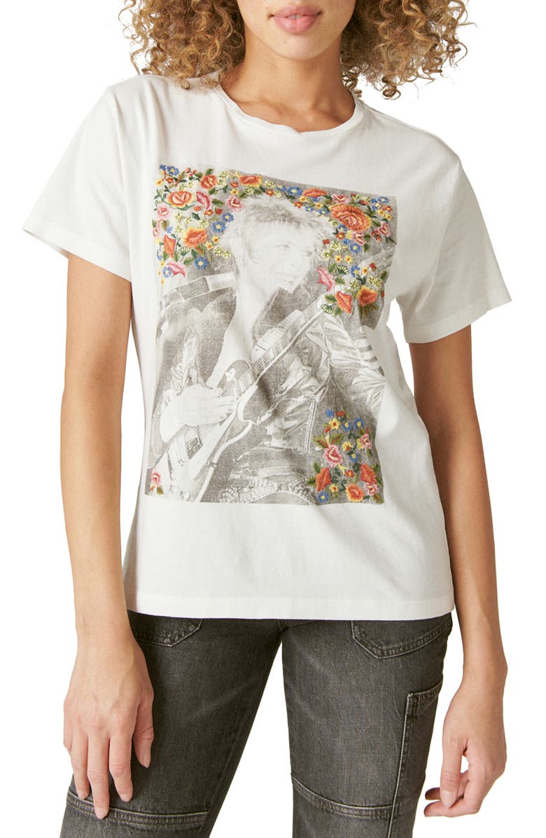 Lucky Brand Rose David Bowie Graphic Tee | Nordstromrack