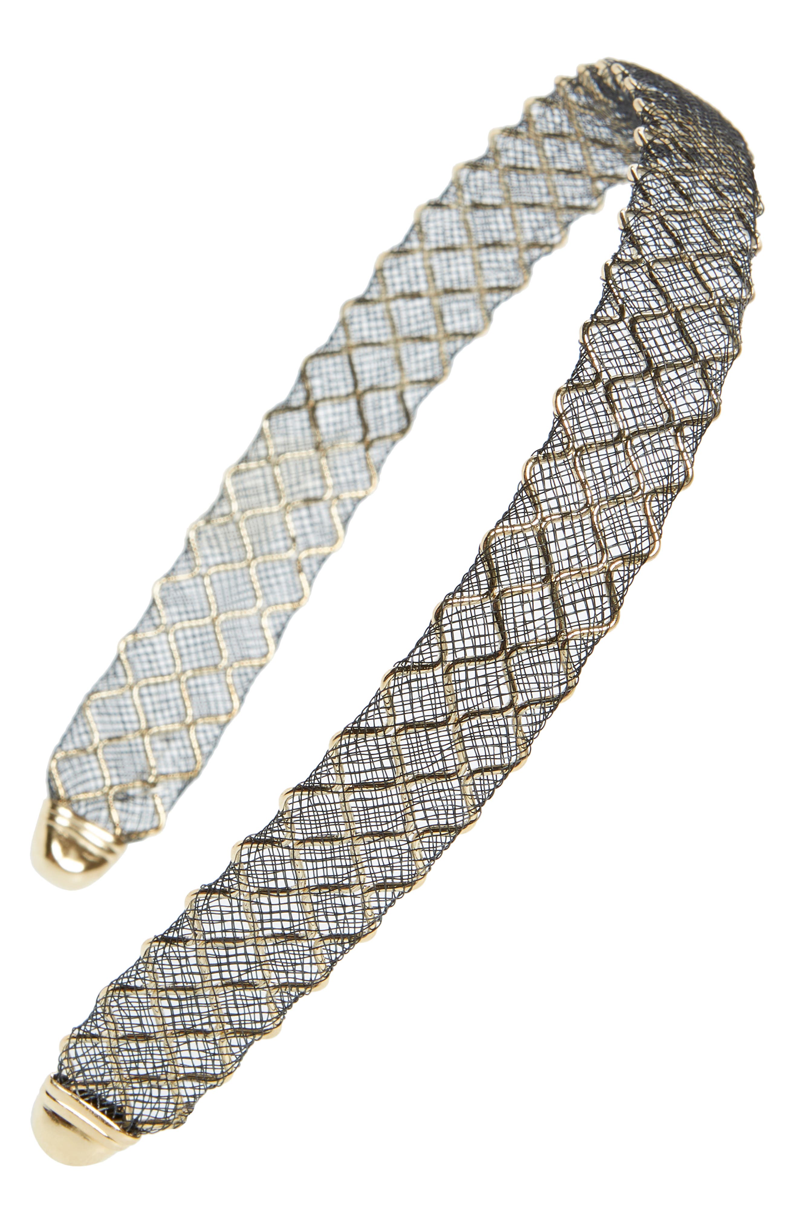 Tasha Mesh Overlay Headband | Nordstrom