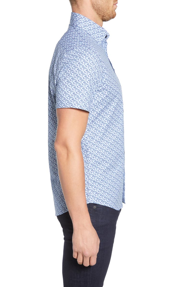 Stone Rose Regular Fit Geo Print Shirt | Nordstromrack