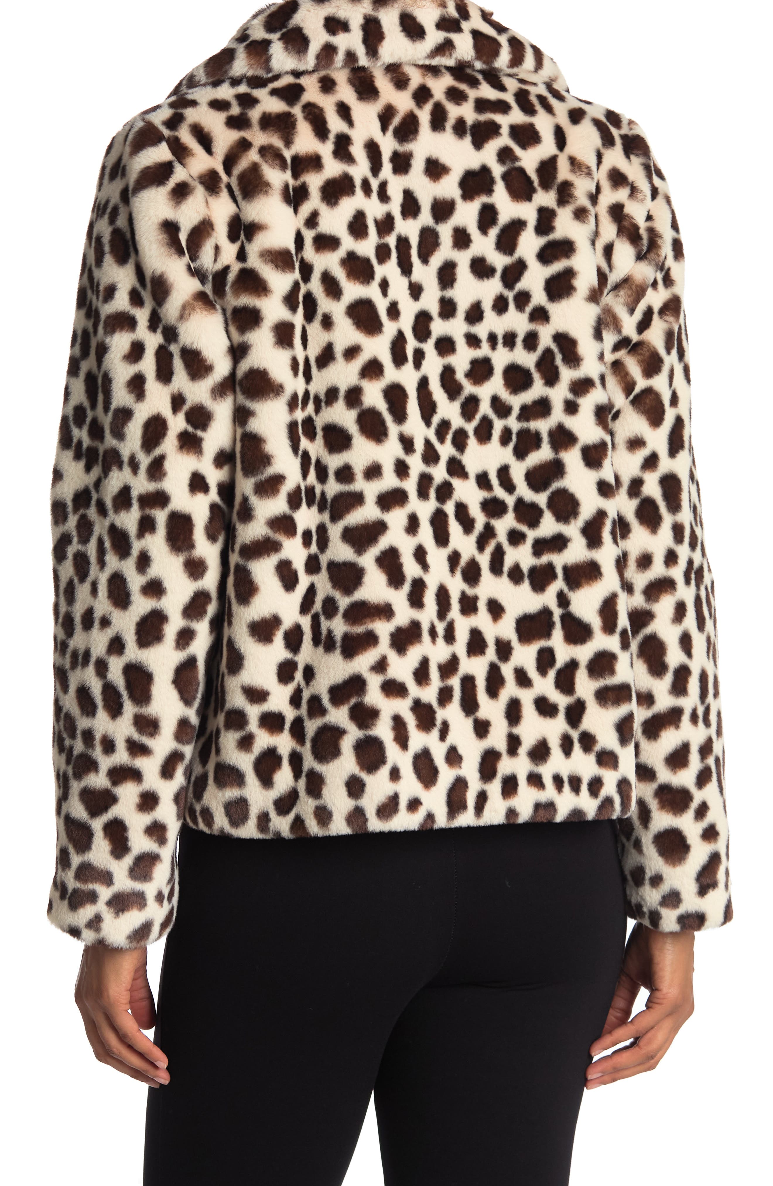 MOTHER The Ride-A-Long Cheetah Print Faux Fur Jacket | Nordstromrack