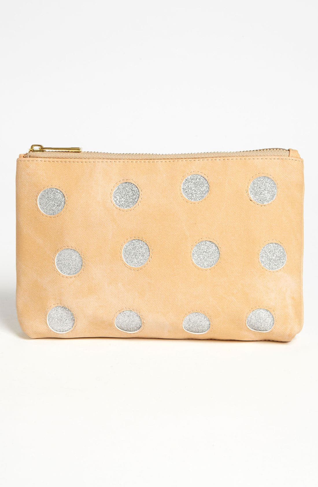 BP. Metallic Dot Cosmetic Pouch | Nordstrom