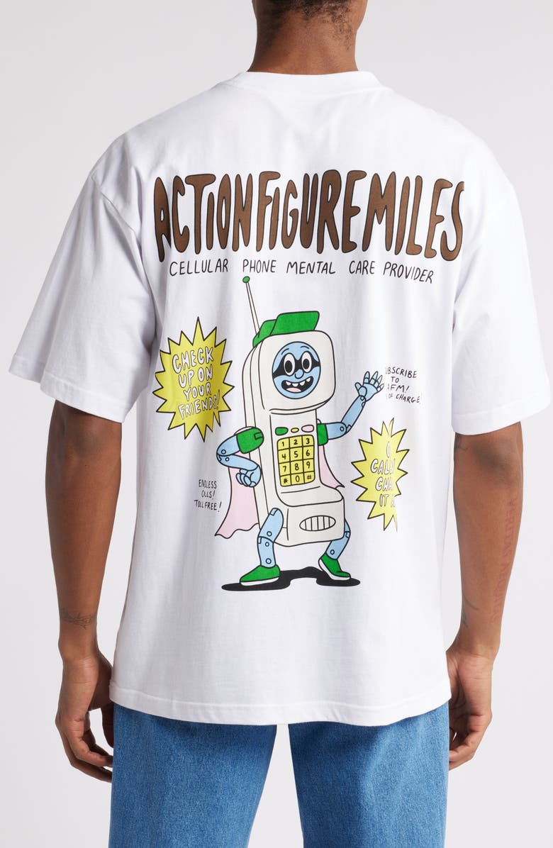 Action Figure Miles Hotline Graphic T-Shirt | Nordstromrack