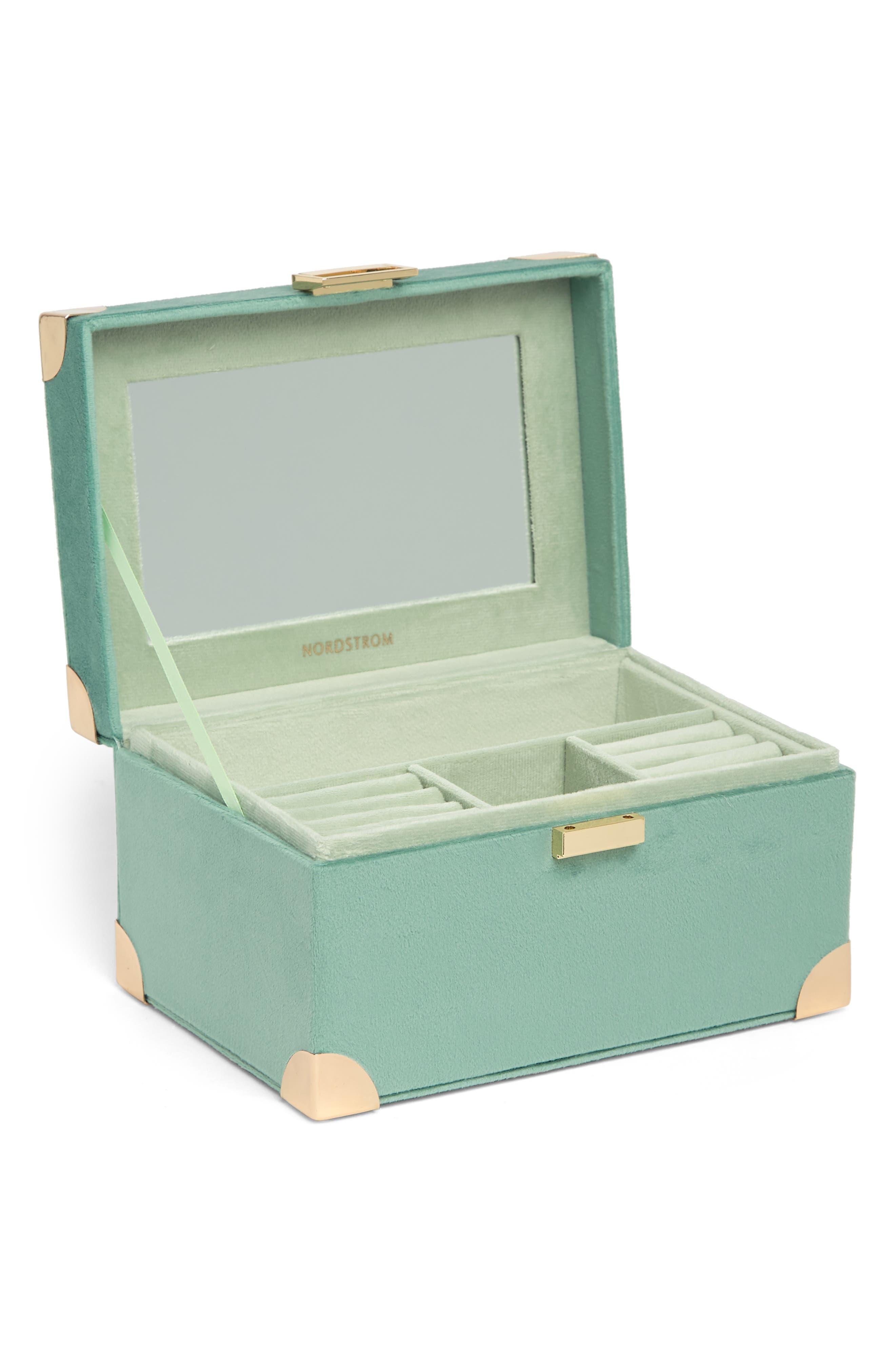 Nordstrom Velvet Jewelry Box with Tray | Nordstromrack